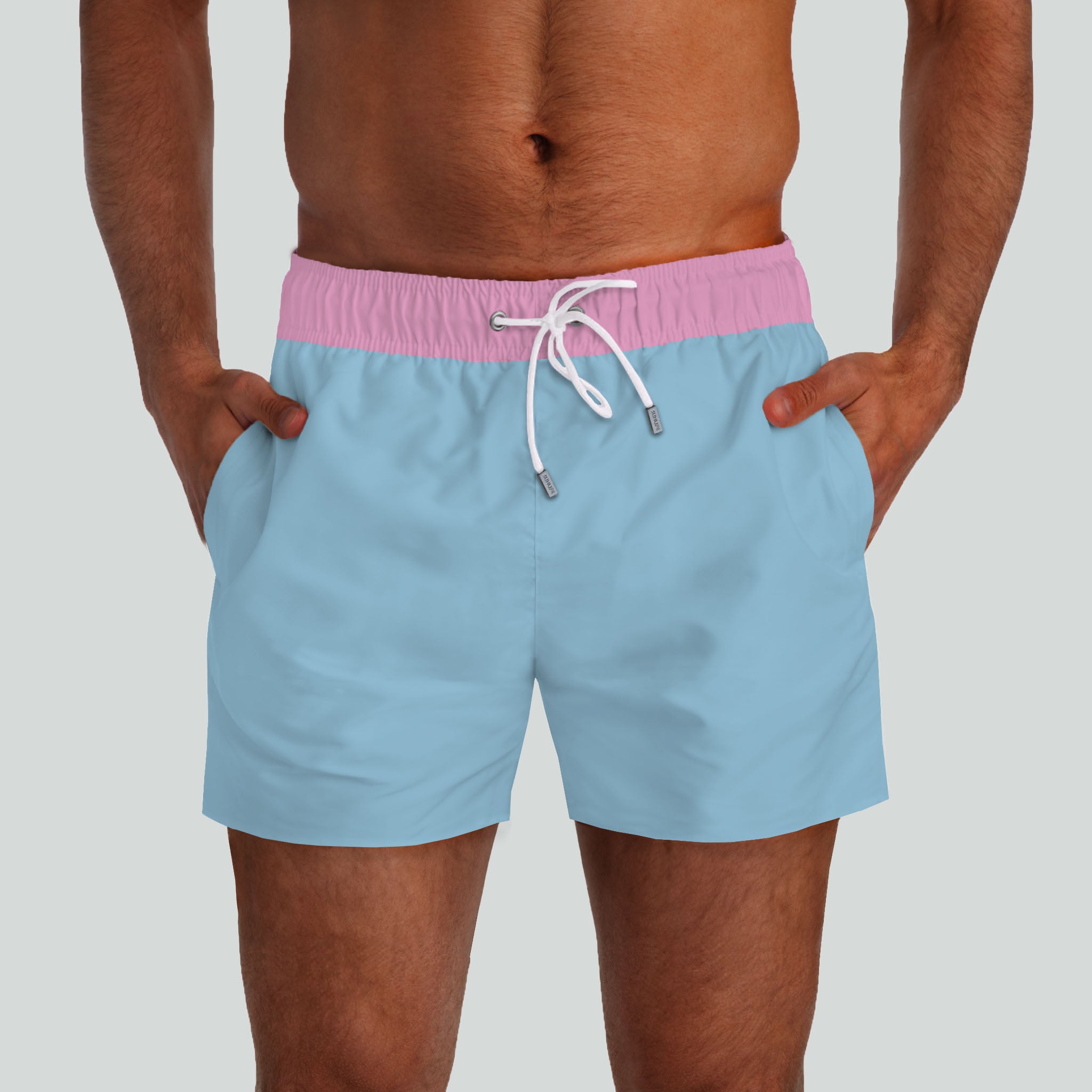 South Beach Light Blue Swim Shorts – Sunlife Beachwear